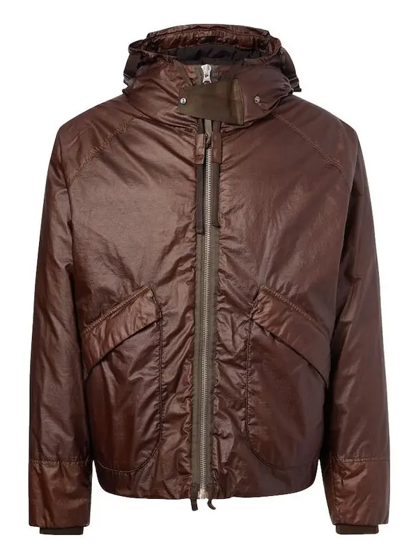 C.P. COMPANY Hooded Down Jacket - Green