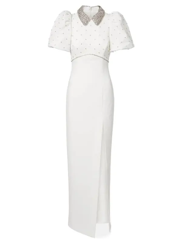 Rebecca Vallance Bridal Amery Embellished Gown - White