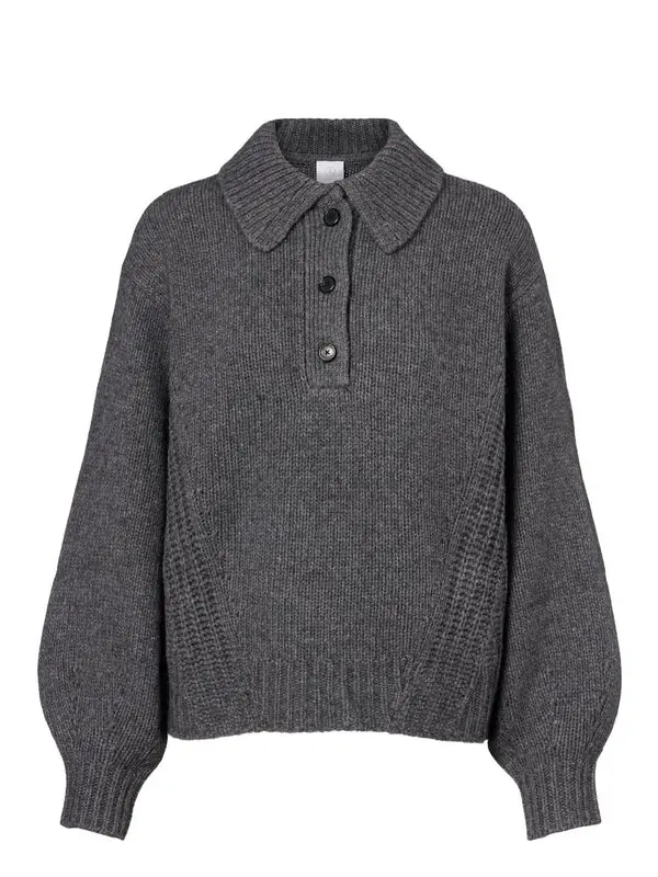 Bogner Jojo Yak Polo Sweater - Grey
