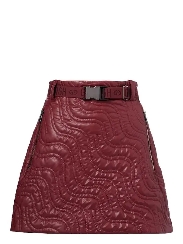 Goldbergh Nyla Ski Skirt - Burgundy
