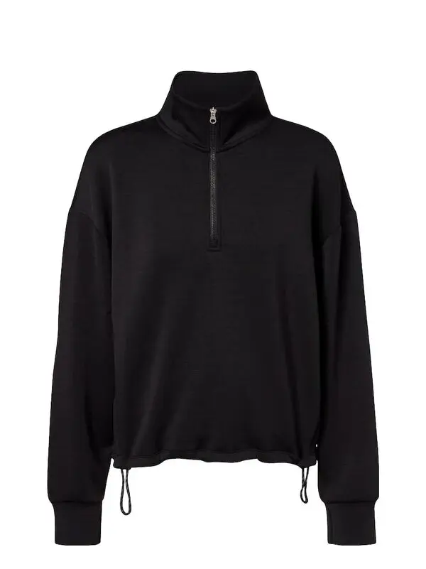 Varley Sian Half-zip Sweatshirt - Black