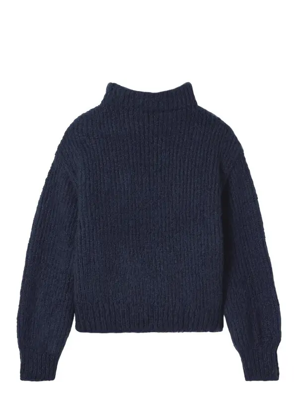 Suzie Kondi Wooli Ribbed Cashmere Sweater - Blue