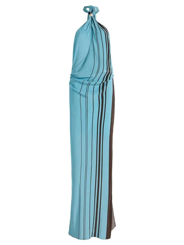 Sir The Label Rioja Striped Maxi Dress - Blue