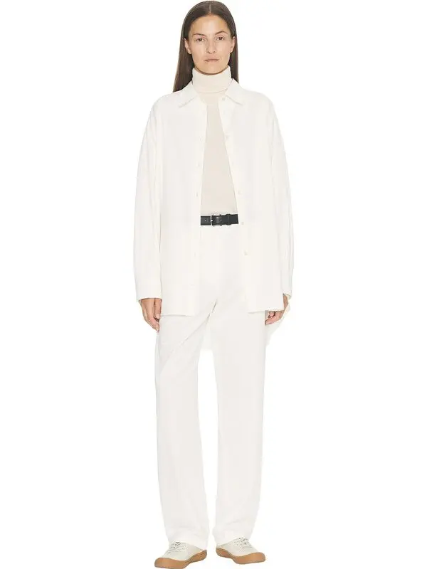 THE ROW Luka Shirt - White
