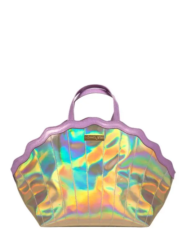 GLIMMER WISH Mermaid Shell Keepall Tote - One-color
