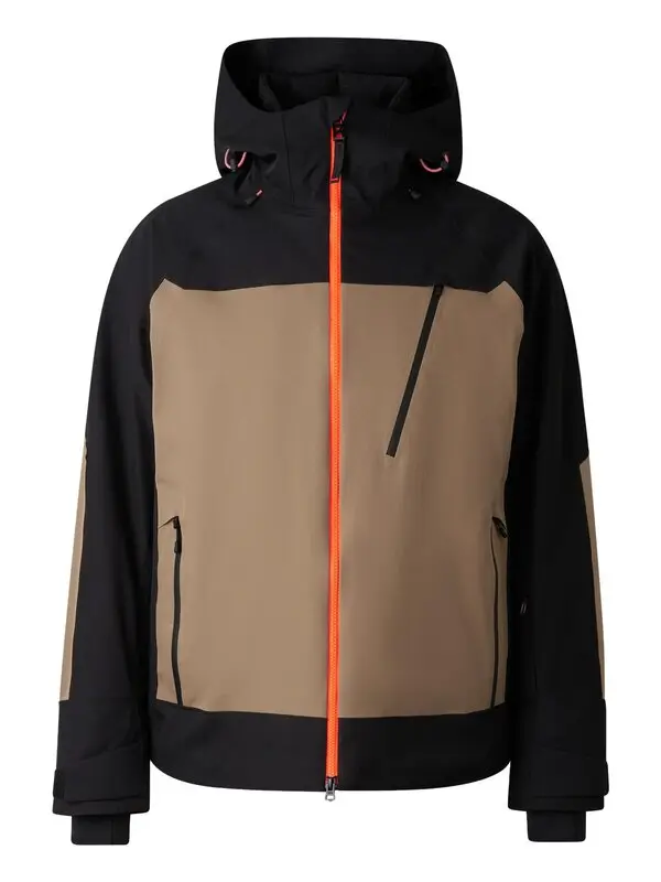 Bogner Tajo Ski Jacket - Camel/black
