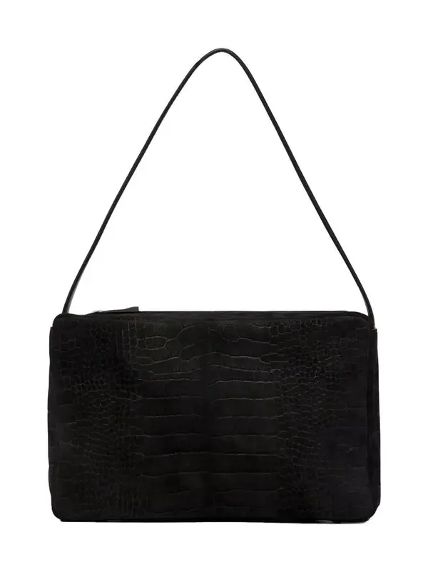Marsèll Medium Panetto Embossed Shoulder Bag - Black