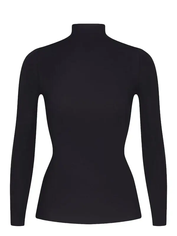 NIKESKIMS Vintage Weightless Layers Long Sleeve Top - Black