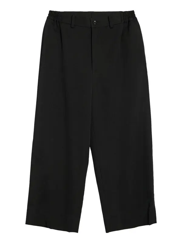 Comme Des Garçons Wool Gabardine Pant - Black