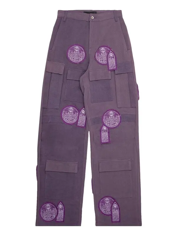 WHO DECIDES WAR BY EV BRAVADO Dual Patch Pocket Pant - Purple