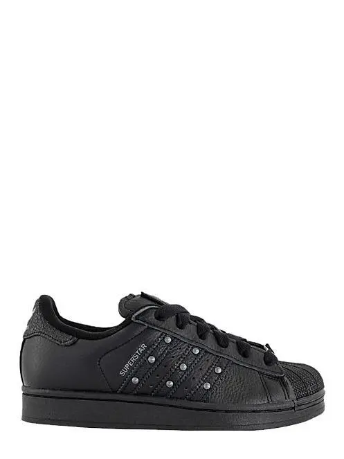 Adidas Superstar Ii Leather Trainers - Core Black Carbon Iron M