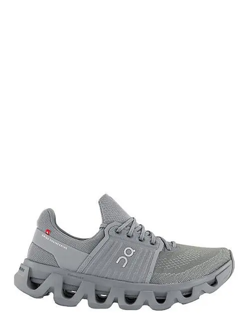 On Cloudswift 4 Mesh And Shell Trainers - Alloy Front