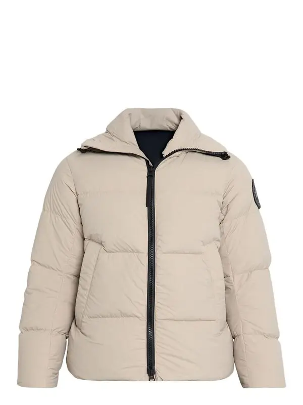 Canada Goose Crofton Hooded Puffer Jacket - Beige
