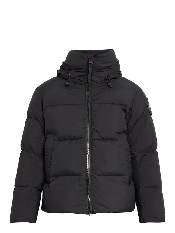 Canada Goose Crofton Hooded Puffer Jacket - Black