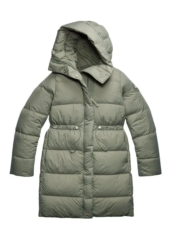 Canada Goose Montgomery Down Hooded Puffer Coat - Sagebrush