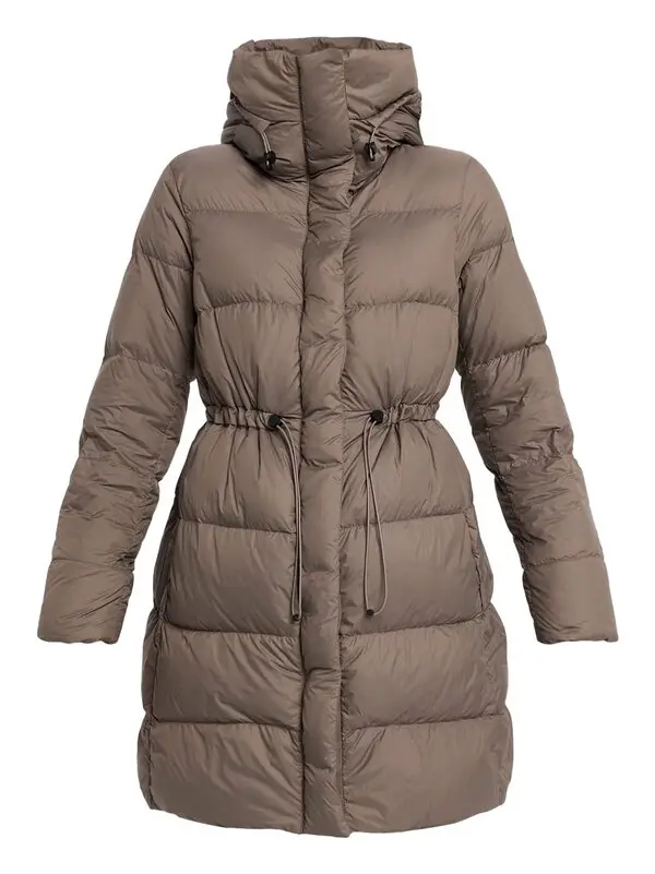 Canada Goose Montgomery Down Hooded Puffer Coat - Taupe Grey