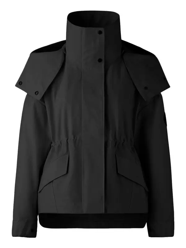 Canada Goose Olivine Oversized Jacket With Removable Hood - Black