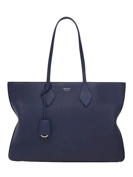 FERRAGAMO Tote Bag - Navy