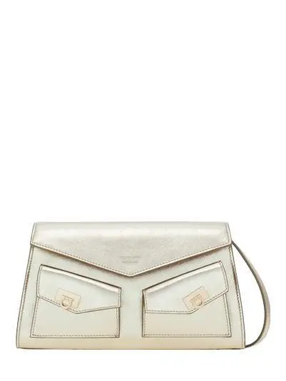 FERRAGAMO Multipocket Mini Bag - Natural