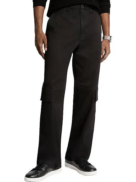 Michael Kors Stretch Cotton Cargo Pants - Black