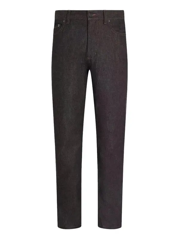 Zegna Straight-leg Jeans - Black
