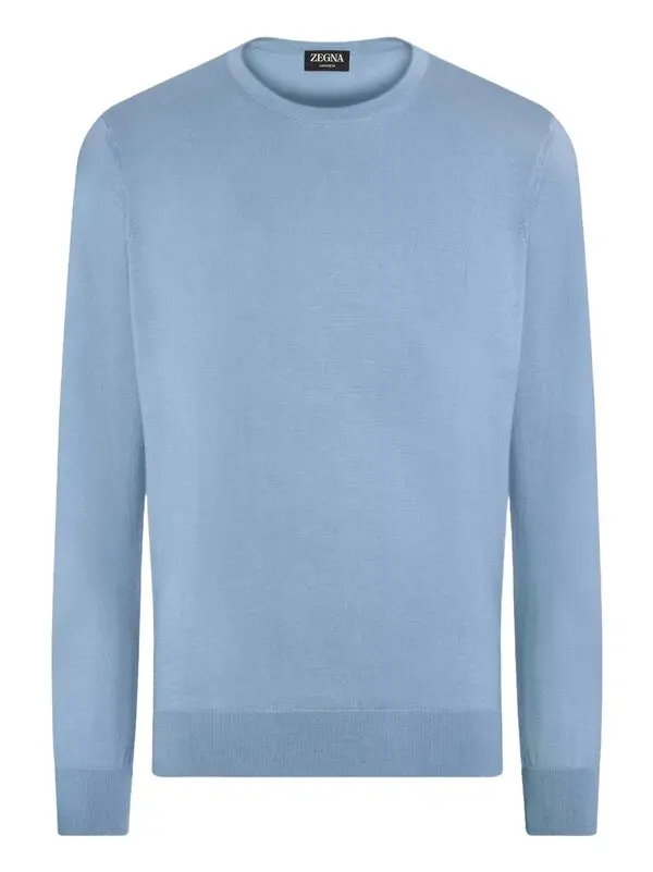Zegna Crew-neck Sweater - Blue