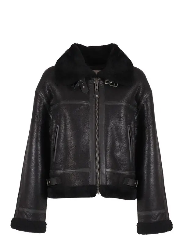SCHOTT Leather Jacket - Black