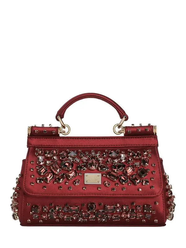 Dolce & Gabbana Sicily Handbag - Red