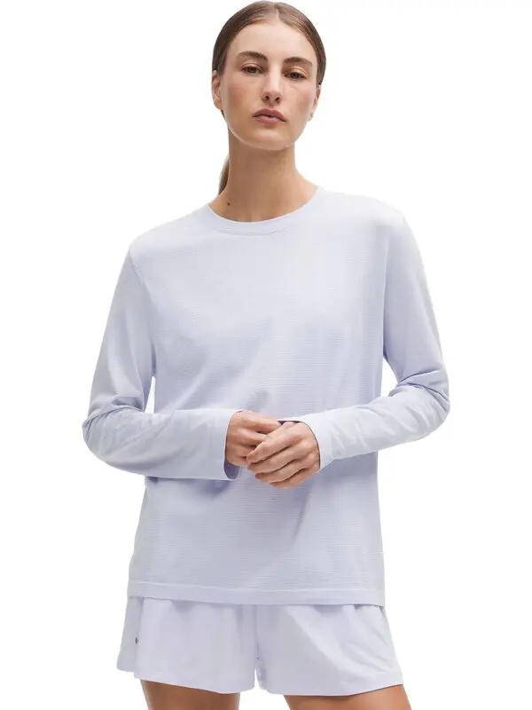 Lululemon Relaxed Long-sleeve Shirt - Serene Blue
