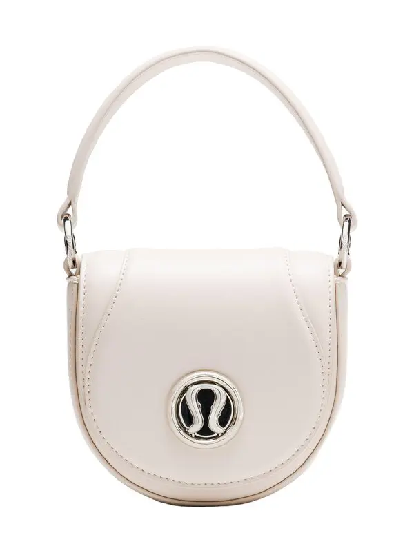 Lululemon Leather Alternative Mini Crossbody Bag - Cashew