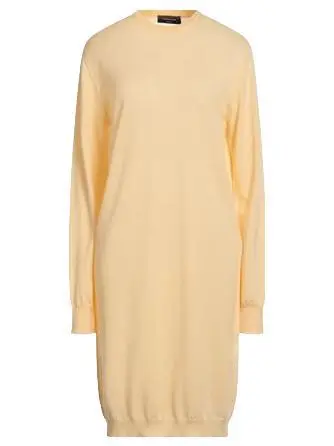 Fabiana Filippi Mini Virgin Wool Dress - Yellow