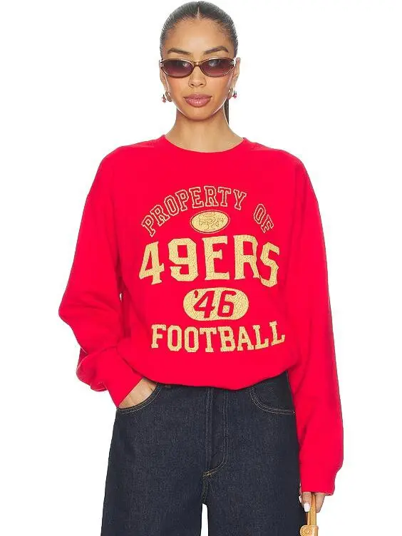 Junk Food 49ers Property Sweatshirt - Red