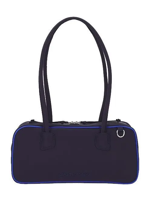 DAMSON MADDER Lenny Large Bowler Bag - Navy