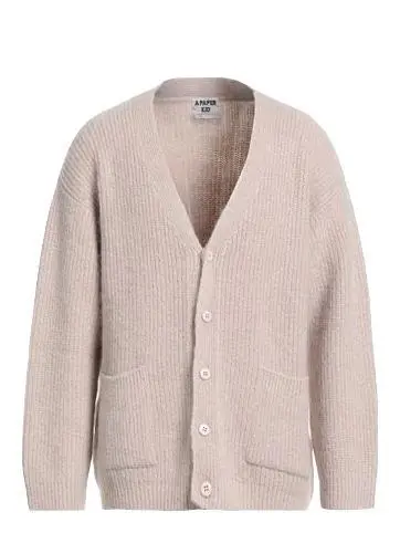 A PAPER KID Knitted Cardigan - Beige