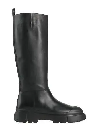Hogan Leather Boots - Black