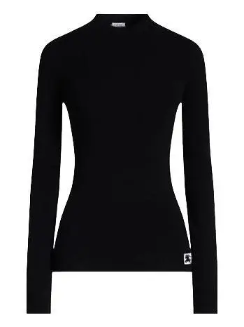 Burberry Crewneck Long-sleeve Sweater - Black