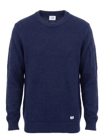 C.P. COMPANY C. P. Company Sweater Size Polyamide, Alpaca Wool, Polyester - Navy