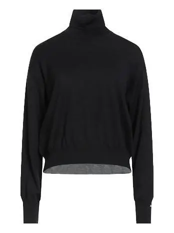 Herno Turtleneck Virgin Wool Top - Black