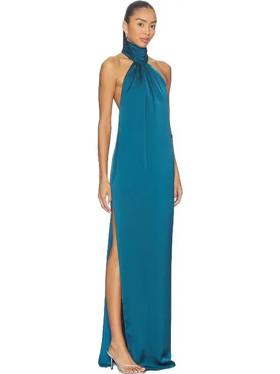 Katie May Sidrit Gown - Teal