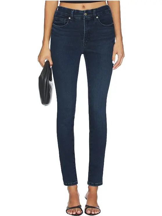 Good American Soft Tech Good Legs Skinny Jeans - Indigo1068