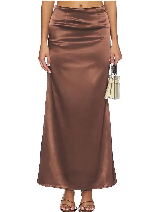 ALL THE WAYS Mela Skirt - Brown