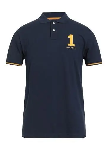 HACKETT Heritage Polo Shirt Dark Size Cotton - Navy