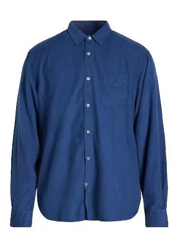 Officine Générale Shirt Size Cotton, Lyocell - Blue