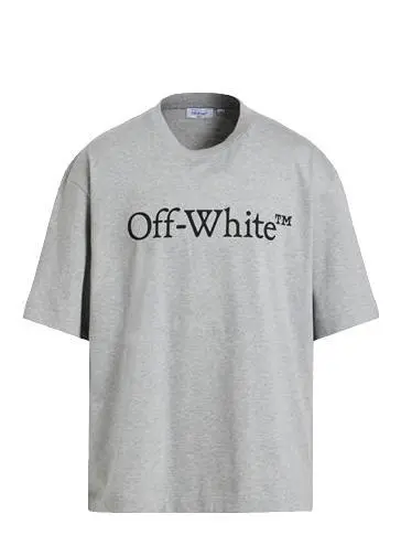 OFF-WHITE™ Off-white T-shirt Military Size Cotton, Elastane - Grey