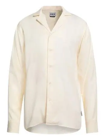 BERNA Shirt Ivory Size Tencel - White