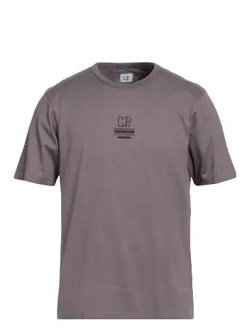 C.P. COMPANY C. P. Company T-shirt Taupe Size Cotton - Grey