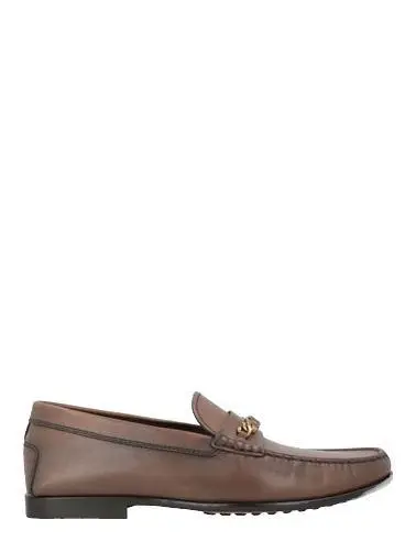 TOD'S Leather Loafers - Brown