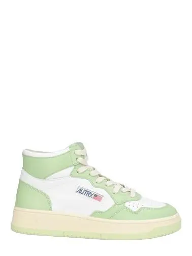 AUTRY Leather High-top Sneakers - Green