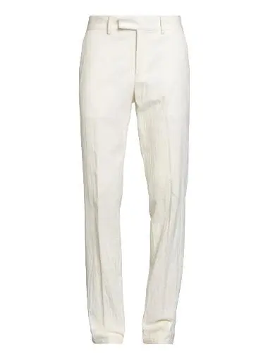LARDINI Tailored Corduroy Pants - White