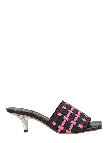 Marni Sandals With Geometric Heel - Pink
